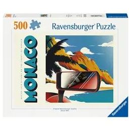 Puzzle Ravensburger "Großer Preis von Monaco", bunt, Puzzles, KinderB:49cm H:36cm, Made in Germany, B:49cm H:36cm