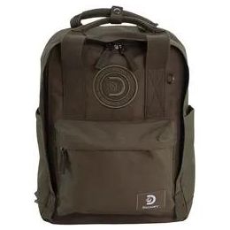 Wanderrucksack DISCOVERY "Cave", Gr. B/H/T: 13cm, grün (khaki), Kunstfaser, Rucksäcke, aus robustem RPET-Polyester