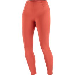 Salomon Cross Multi Tights Damen - rot - Gr. M - Polyester/Elastan