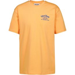 On Vacation Island Radio T-Shirt - gelb - Gr. L - Baumwolle