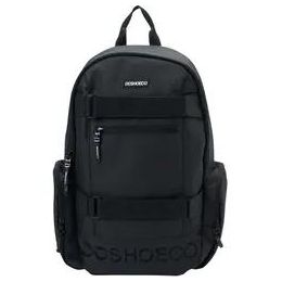 Tagesrucksack DC Shoes "Breed", Herren, schwarz (schwarz, schwarz), Polyester, Rucksäcke