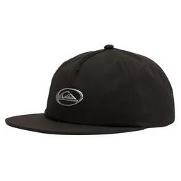 Snapback Cap Quiksilver "Saturn", Herren, schwarz, Obermaterial:100% Microfaser;, Caps