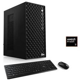 CSL PC "Mystic V24091", schwarz, Microsoft Windows 11 Home (64 Bit), 32 GB RAM 1.000 GB SSD, Desktop-PCs, PC