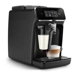 Philips Kaffeevollautomat "EP2336/40 2300 Series", schwarz (klavierlack, schwarz), B:24,6cm H:43,3cm T:37,1cm, Kaffeevollautomaten, 4 Kaffeespezialitäten, mit LatteGo-Milchsystem, Schwarz verchromt