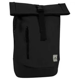 Rucksack Mustang "Sundsvall", Gr. B/H/T: 28cm x 48cm x 15cm, schwarz, Polyurethane, Rucksäcke, Freizeitrucksack Arbeitsrucksack Cityrucksack