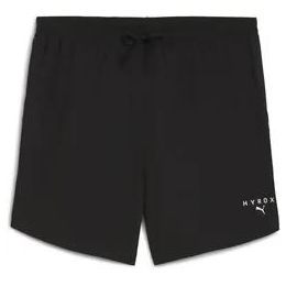 Trainingsshorts Puma "Puma x HYROX ULTRAWEAVE 6" Shorts Herren", Herren, Gr. L, Normalgrößen, schwarz, Obermaterial: 100% Polyester; Taschenfutter: 100% Polyester; Unterer Bund: 86% Polyester, 14% Elasthan, regular fit, Hosen