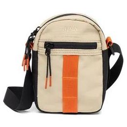 Handytasche Lefrik "Jan Side", Damen, Gr. B/H/T: 11cm x 17,5cm x 5cm, braun, Kunstfaser, mehrfarbig, Taschen, in veganer Qualität für Telefone bis zu 6.7 Zoll