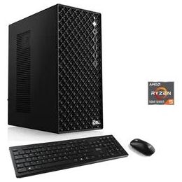 CSL PC "Mystic V24064", schwarz, Microsoft Windows 11 Home (64 Bit), 32 GB RAM 1.000 GB SSD, Desktop-PCs, PC