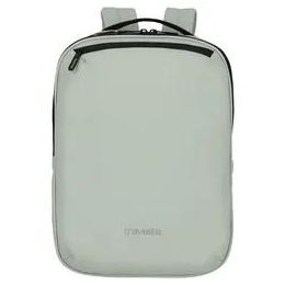 Daypack Travelite "BASICS Plane RV", Gr. B/H/T: 31cm x 40cm x 10cm, grün (hellgrün), Polyester, Polyurethane, Rucksäcke, Freizeitrucksack Laptopfach Sicherheitsfach