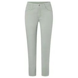 7/8-Hose MAC "SLIM 7/8", Damen, Gr. 40, Länge 27, wrought iron ppt, Web, Obermaterial: 97% Baumwolle, 3% Elasthan, slim fit 7/8-Länge, Hosen, in ultraleichter Qualität