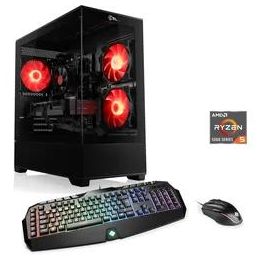 CSL Gaming-PC "Levitas V29211", schwarz, Microsoft Windows 11 Home (64 Bit), 32 GB RAM 1.000 GB SSD, Desktop-PCs, Topseller