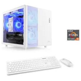 CSL PC "Cube V24183", wei&szlig;, Microsoft Windows 11 Home (64 Bit), 32 GB RAM 1.000 GB SSD, Desktop-PCs, PC