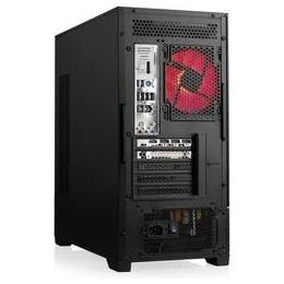 CSL Gaming-PC-Komplettsystem "AeroVision V24423", Energieeffizienz: E (A-G), schwarz, Microsoft Windows 11 Home (64 Bit), 64 GB RAM 4.000 GB SSD, Computer_Komplettsysteme