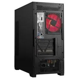 CSL Gaming-PC-Komplettsystem "AeroVision V24401", Energieeffizienz: E (A-G), schwarz, Microsoft Windows 11 Home (64 Bit), 16 GB RAM 500 GB SSD, Computer_Komplettsysteme