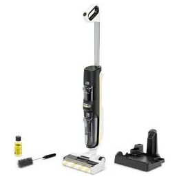 Kärcher KÄRCHER Akku-Saugwischer "FCV 4", weiß, B:23,2cm H:113cm T:27,8cm, Akkusauger, 3 in 1-Reinigung, inkl. Lade-, Park- und Reinigungsstation