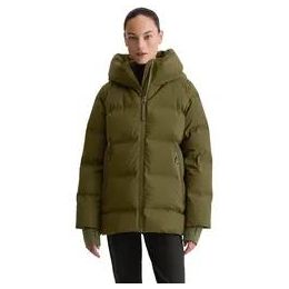 Marc O'Polo Outdoorjacke MARC O'POLO "aus wasserdichtem 2-Layer-Performance-Fabric", Damen, Gr. 40, mossy olive, Obermaterial: 80% Polyester, 20% Polyurethan; Füllung: 80% Daune, 20% Feder; Futter: 100% Polyamid, unifarben, regular fit, doppelte Bündchen, Jacken, Topseller