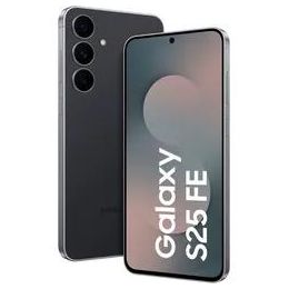 Samsung Smartphone "Galaxy S25 FE", Energieeffizienz: B (A-G), schwarz (jetschwarz), 128 GB, Mobiltelefone