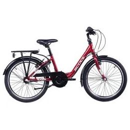 S'COOL Kinderfahrrad S’COOL "S'COOL chiX" Gr. 29, weiß (rot, weiß), Fahrräder, Kinder, 29cm, 20 Zoll (50,80cm)