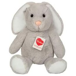 HERMANN TEDDY ORIGINAL Kuscheltier TEDDY HERMANN "Herzekind, Häschen Abby grau 32 cm", grau, Plüschfiguren, KinderB:15cm H:8cm L:32cm, B:15cm H:8cm L:32cm
