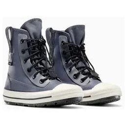 Sneakerboots Converse "CHUCK TAYLOR ALL STAR BERKSHIRE WP BOOT", Damen, Gr. 38, cold stare, vintage weiß, schwarz, Textil, Schuhe, Winterschuhe, Schnürboots, Sneaker, wasserdicht, gefüttert
