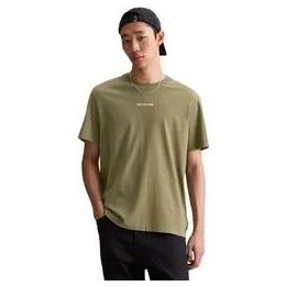 Marc O'Polo T-Shirt MARC O'POLO DENIM "aus soft-touch Bio-Baumwolle", Herren, Gr. S, oak ash, Obermaterial: 100% Baumwolle, unifarben, relaxed fit, Rundhals, normaler Saum, Shirts