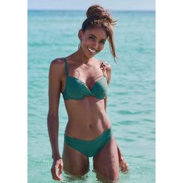 Lascana Bikini-Hose 'Yves' grün Gr. 36. Nachhaltig.