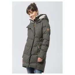 Funktionsparka Ragwear "PAVLA O", Damen, Gr. S, grün (olive), Web, Obermaterial: 100% Polyester. Futter: 100% Polyester. Wattierung: 100% Polyester, kontrastfarbene Details, meliert, unifarben, figurbetont hüftbedeckend, Rippbündchen, Jacken, Wind- und Atmungsaktive Kapuzenjacke, Topseller
