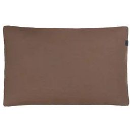 Schöner Wohnen Kissenhülle "Solo", braun (bronzefarben), B:38cm L:58cm, Baumwolle, Bezug: 54% Polyester, 46% Baumwolle, SCHÖNER WOHNEN-KOLLEKTION, Kissenbezüge, 38x58 cm