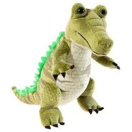 Kuscheltier Heunec "Die Schule der Magischen Tiere, Krokodil Rick klein", grün, Plüschfiguren, Kinder