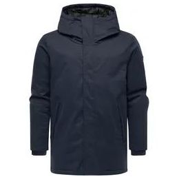 Kurzmantel Ragwear "Parcan Twill YOUMODO", Herren, Gr. XXL (56), dunkelblau, Obermaterial: 100% Polyester; Innenfutter: 100% Polyester; Wattierung: 100% Polyester, gerade Po-bedeckend, hoch geschlossener Ausschnitt, eng Rippstrickbündchen, Mäntel, wasserdichter Herren Winterparka
