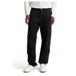 Relax-fit-Jeans Tom Tailor DENIM, Herren, Gr. 31, Länge 32, schwarz stone schwarz schwarz denim, Denim/Jeans, Obermaterial: 100% Baumwolle. Futter: 65% Polyester, 35% Baumwolle, unifarben, relaxed fit knöchellang, Jeans, mit Taschen