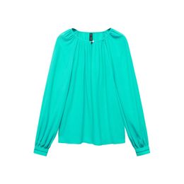 Mango Bluse Damen Gr&ouml;&szlig;e XS t&uuml;rkis