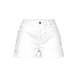 Vivance By Lascana Jeans Damen Gr&ouml;&szlig;e 30/31 wei&szlig;