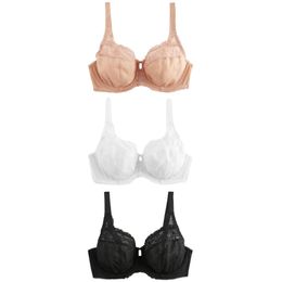 next BH Damen Gr&ouml;&szlig;e 65/70 nude / schwarz / wei&szlig;