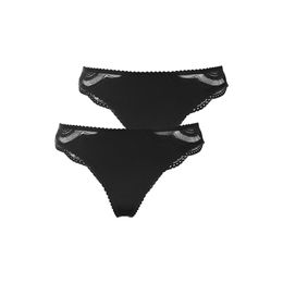 Lascana String Damen Größe XS schwarz