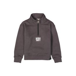 Garcia Sweatshirt M&auml;dchen Gr&ouml;&szlig;e 104 anthrazit / wei&szlig;