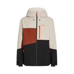 O`Neill O'neill Sportjacke 'FWC'Cruz' Herren Gr&ouml;&szlig;e S rostrot / schwarz / offwhite