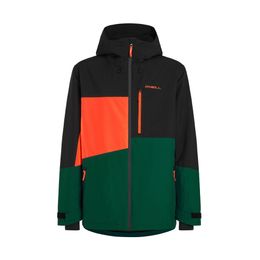 O`Neill O'neill Sportjacke 'FWC'Cruz' Herren Gr&ouml;&szlig;e M dunkelgr&uuml;n / neonorange / schwarz