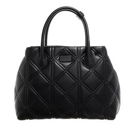 Emporio Armani Shopper - Hobo M Pelle Liscia - Hobo M Plain Leather - Gr. unisize - in Schwarz - f&uuml;r Damen