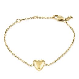 Copenhagen Armband - Edelstahl Balloon Hearts - Gr. ONESIZE - in Gold - f&uuml;r Damen