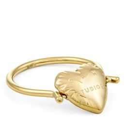 Copenhagen Ring - Edelstahl Ring - Balloon Hearts - Gr. 54 - in Gold - f&uuml;r Damen