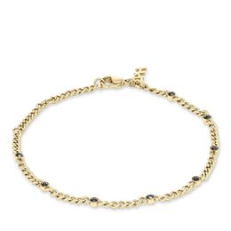 Copenhagen Armband - Edelstahl Glittery - Gr. ONESIZE - in Gold - f&uuml;r Damen