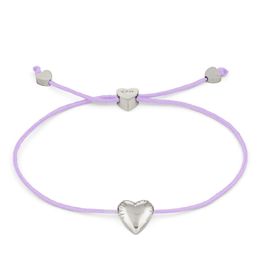 Copenhagen Armband - Edelstahl Armband - Balloon Hearts - Gr. ONESIZE - in Lila - f&uuml;r Damen