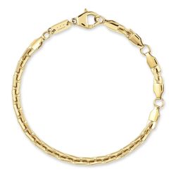Copenhagen Armband - Edelstahl Armband - Edgy Bracelet - Gr. ONESIZE - in Gold - f&uuml;r Damen