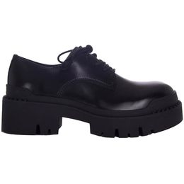 Ash Low-Top Sneaker - Luxe Low-Top Shoes With Calf Leather Finish - Gr. 36 (EU) - in Schwarz - f&uuml;r Damen