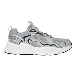 Plein Sport Low-Top Sneaker - Lo-Top Turnschuhe - Gr. 35 (EU) - in Silber - f&uuml;r Damen