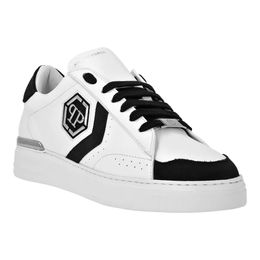 Philipp Plein Low-Top Sneaker - Lo-Top Turnschuhe Arrow Force - Gr. 35 (EU) - in Schwarz - f&uuml;r Damen