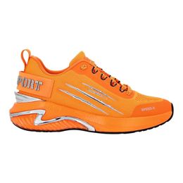 Plein Sport Low-Top Sneaker - Runner Sneaker - Gr. 36 (EU) - in Orange - f&uuml;r Damen