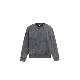 Scalpers Sweatshirt Damen Gr&ouml;&szlig;e M grau / wei&szlig;
