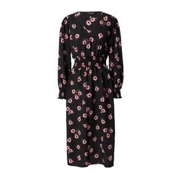Dorothy Perkins Kleid Damen Gr&ouml;&szlig;e 46 pink / puder / schwarz / wei&szlig; Winterkleid